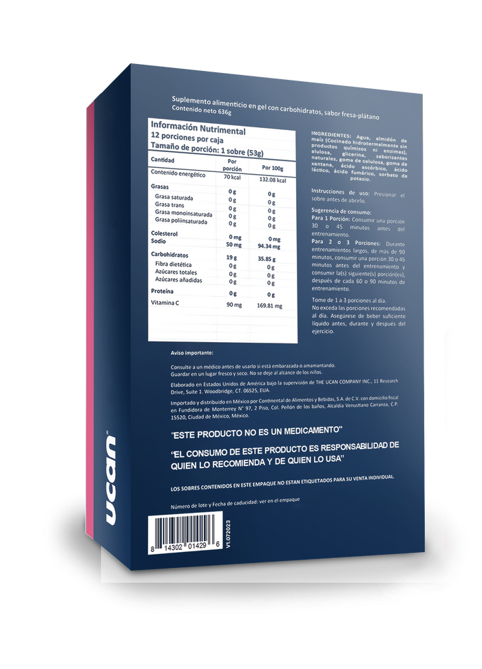 UCAN Edge Energy Gel